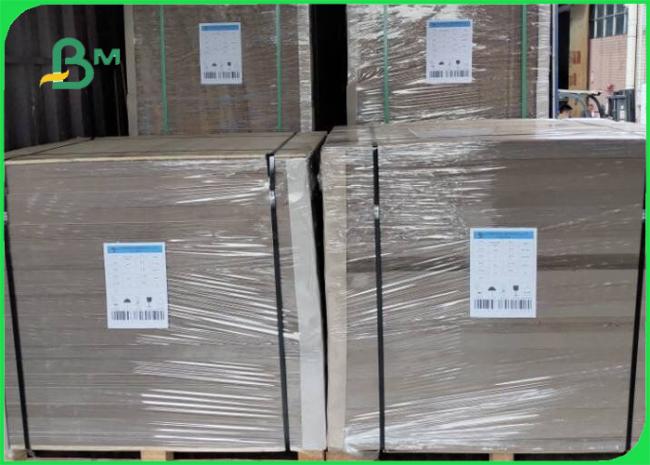 1.2mm 2mm Black Laminated Gray Board For Stationery Good Smoothness A4 A3