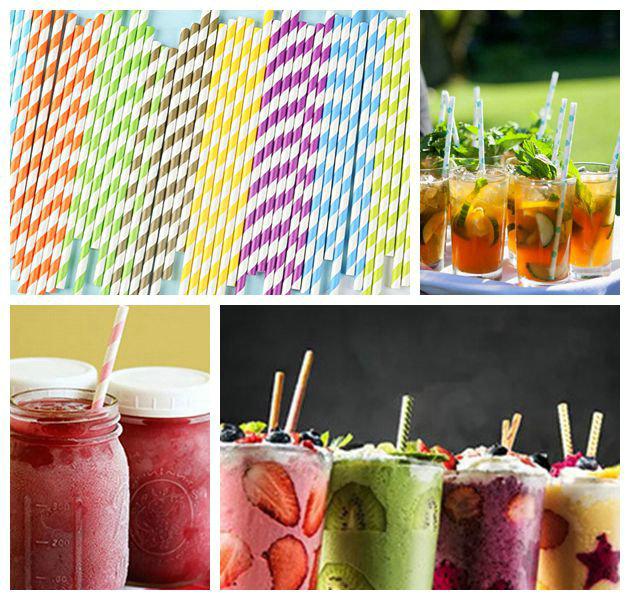 Straw Outer Layer Paper 60gsm Slitted Base Paper For Food Grade Straws