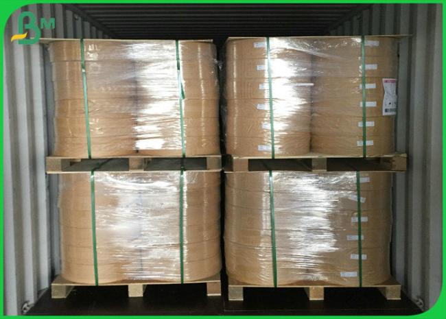 Straw Outer Layer Paper 60gsm Slitted Base Paper For Food Grade Straws