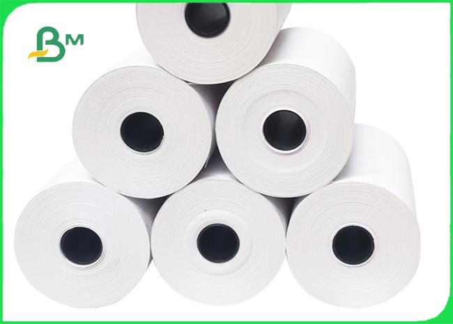 70gsm 80gsm Thermal Paper Roll For POS / ATM Printer 80 x 80mm Smooth Surface