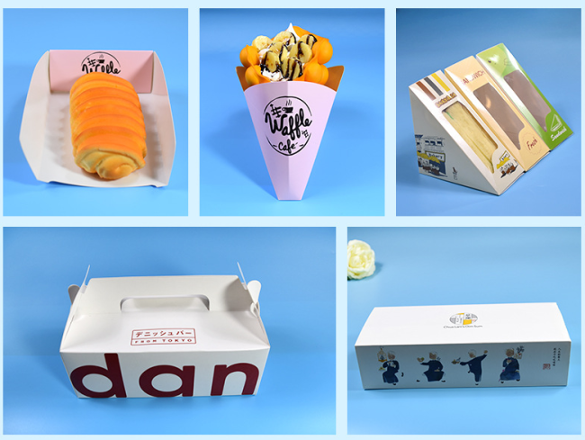 Curling Resistance 350gsm Food Grade GC1 White Cardboard To Biscuit Package Box 