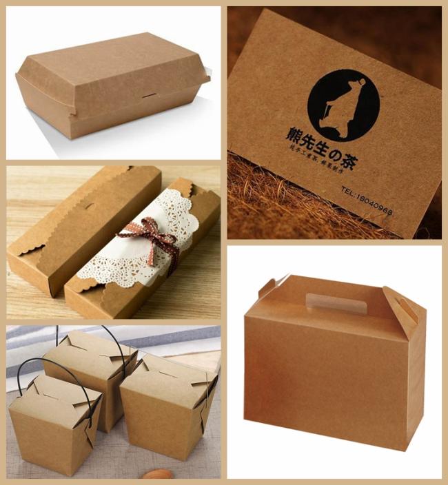 kraft food container board