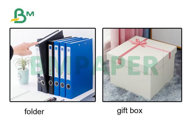 70 x 100cm 3MM 3.5MM Thickness Coated White SBS Board For File Folder Making 