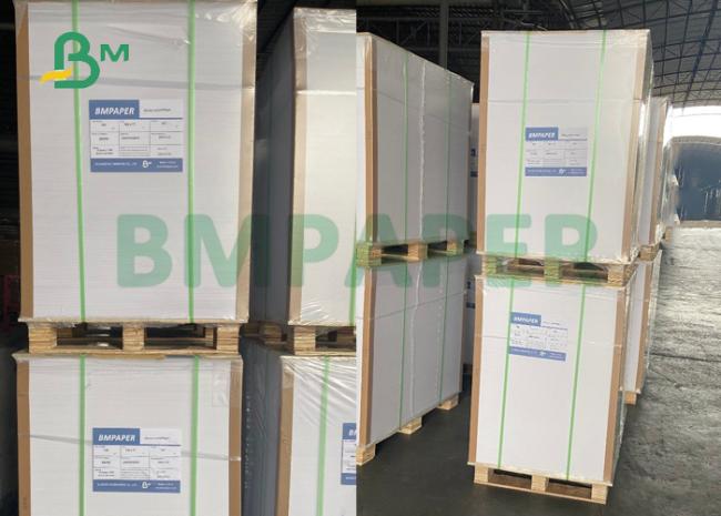 80g 400g Environmental Glossy Coated Paper Double Sides Coated Offet Printing