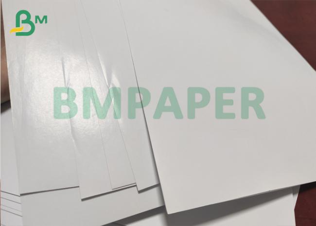 Semi glossy sticker paper