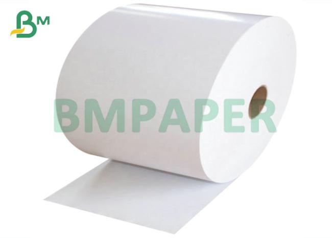 52g 55g Scratch Resistant Thermal Paper Jumbo Rolls Label Stock Material 