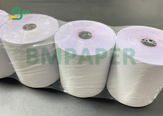60g 70g POS Cash Registers Paper For ATM Printer High Whitedness 80 * 200mm