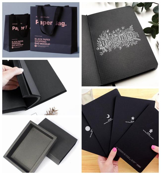 Black card paper