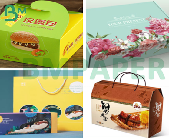 0.41mm 0.56mm Thick Coating One Side Solid Bleached Sulfate Board For Package Box 