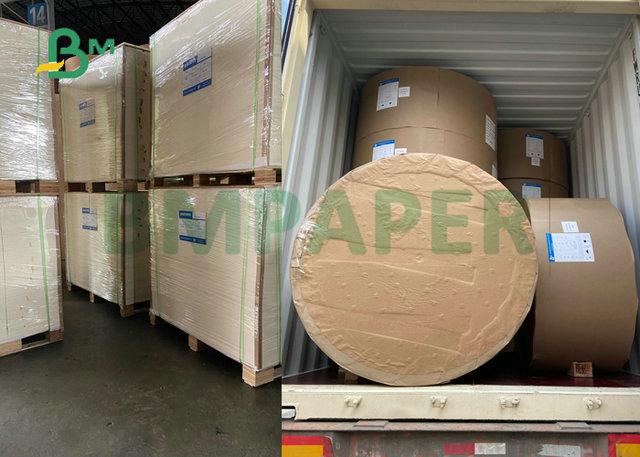 0.41mm 0.56mm Thick Coating One Side Solid Bleached Sulfate Board For Package Box 