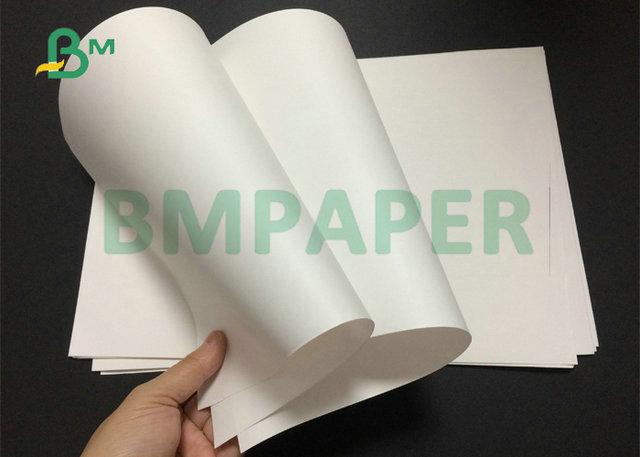 Uncoated 100gsm 120gsm Food White Kraft Paper Roll For Ice cream Cone Wrapping 