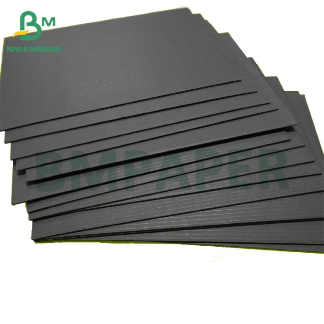 White Brown Black Corrugated Cardboard Sheet E Flute F Flute Three Lays