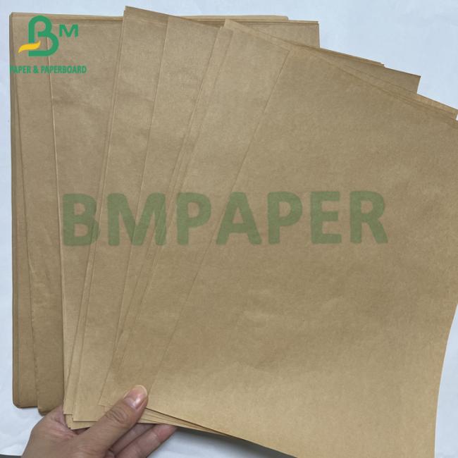 High Strength Good Extensible 70 90 GSM Brown Kraft Paper Burst Resistance 