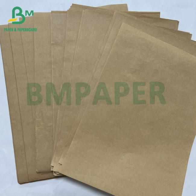 50 - 200gsm Sturdy Brown Kraft Paper Roll with Good Expansible
