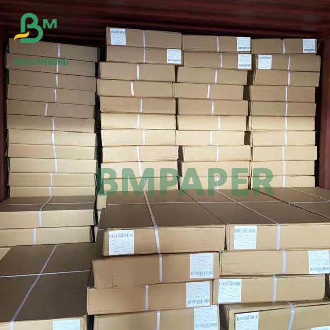 Matte Finish 24lb 36lb Coated Bond Paper Rolls For Wide Format Color Inkjet Printers