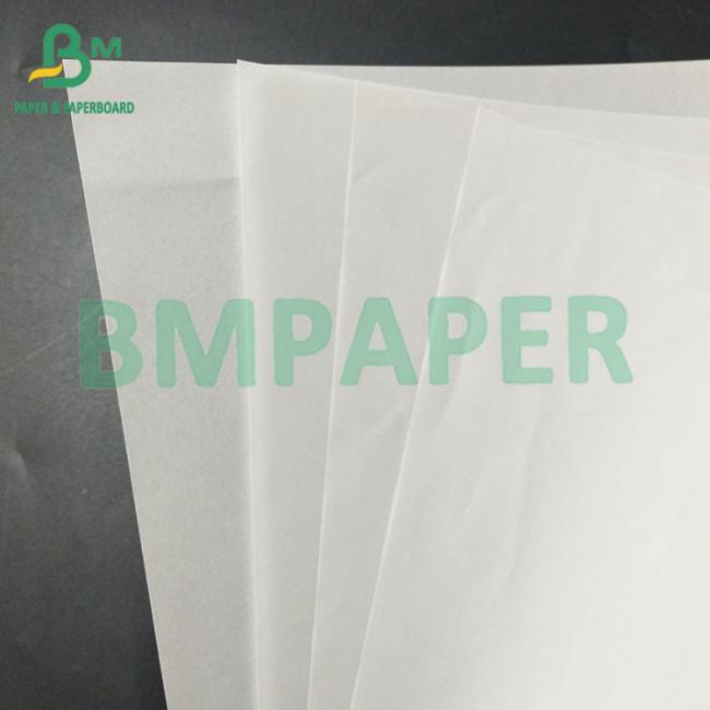 Kit 3 Kit 5 30gsm 40gsm Good Printing Effect Grease Proof Paper Rolls 