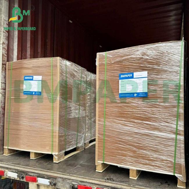 90g 110g Golden Yellow Kraft Paper For Mailing Envelope Sheet And Roll