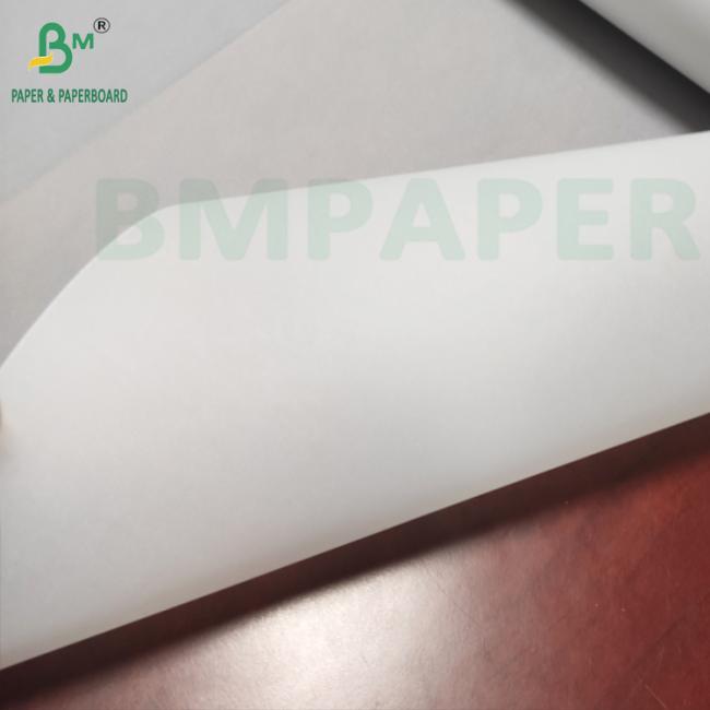 Tracing Paper Roll 24in x 55yd White Trace Paper Roll Translucent Tracing paper