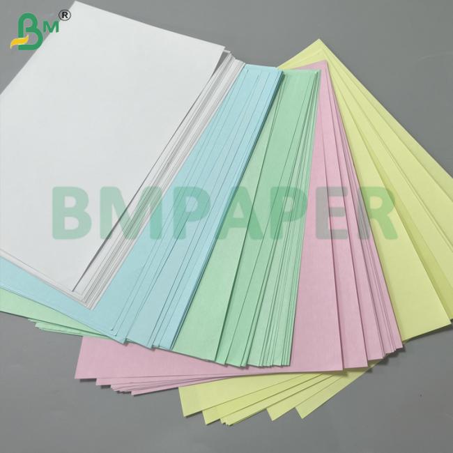 Multi - Color No Carbon Copy Paper 20lb Carbonless Paper For Instant Copies
