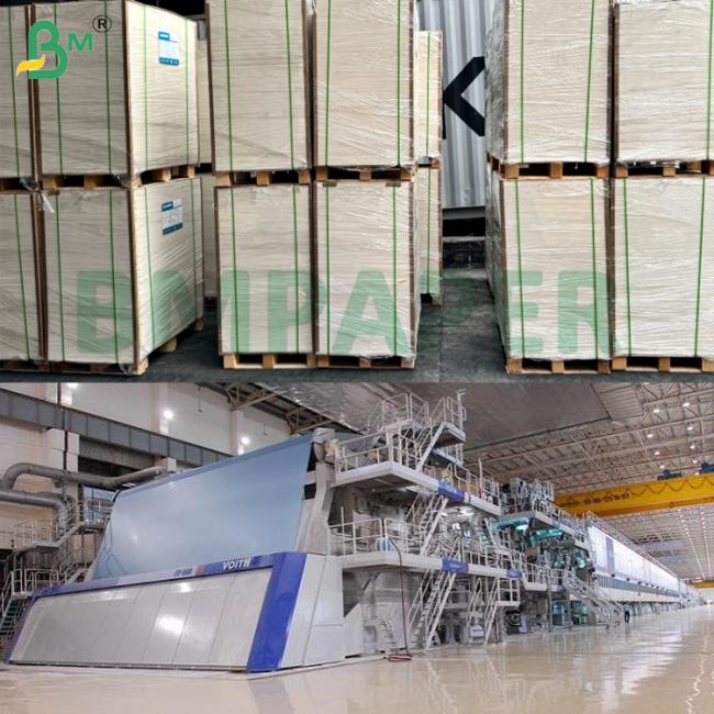 45g 60g Smooth High Gloss High Tensile Strength White Brown MG Kraft Paper for Creative Handmade Paper Cosmetic Packaging