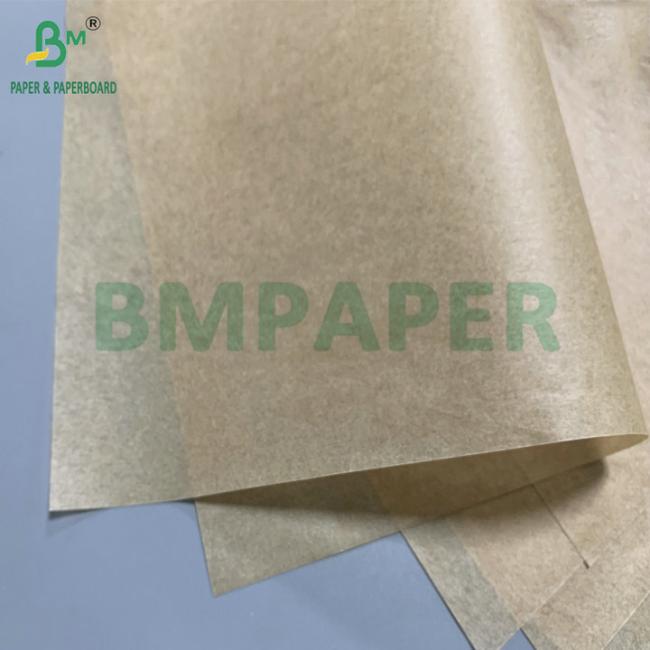 35gsm 45gsm Non-stick Baking Brown Parchment Paper Oilproof Paper 