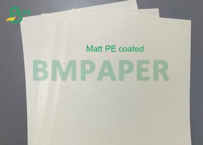 China 290gsm 747mm Width 2S PE Cup Stock Paper 15PE + 260gsm + 20PE For Coffee Cups for sale