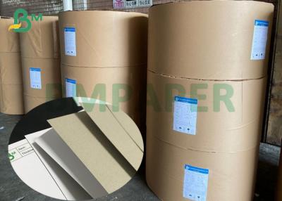 China jumbo rolls 350g 400g C1S Gray Back Duplex Paper Board For Packaging Box for sale
