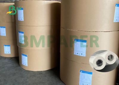 China 48g 80g Customized Thermal Sticker Paper Roll For Express Label Super Sticky for sale