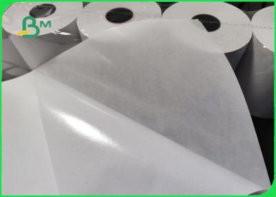 China 75gsm Self adhesive Thermal Label Roll Paper For Barcode Stickers Waterproof for sale