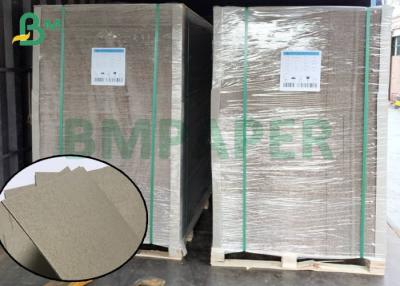 China 850gsm 900gsm Hard Cardboard 2 sides Grey board Sheet for bookbinding board for sale