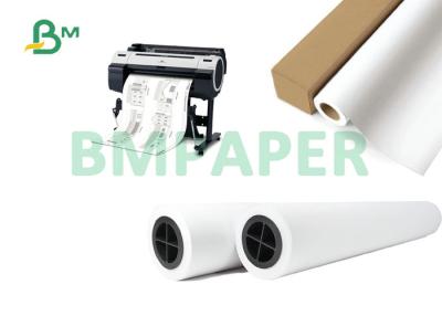 China 2'' Roll Core 20# Uncoated Large Format Paper For CAD Engineering Drawing for sale