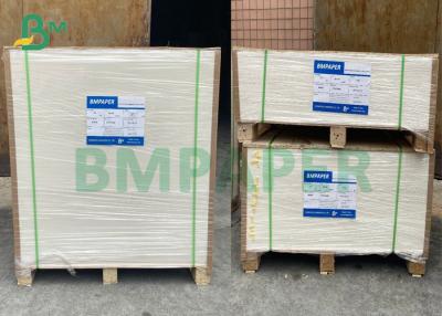 China Ivory Board White Cardboard 24pt One-Sided Coating Resilient for sale