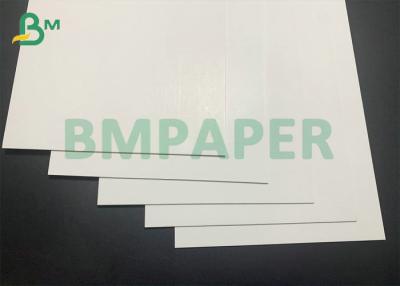 China 700gsm 1000gsm Claycoated Board Two Side White Digital Printing Die Cut for sale