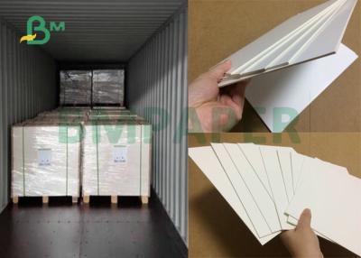China 950 x 1300mm White Coated 2 Side 2.5MM 3.0MM Laminated Cardboard For Gift Box for sale