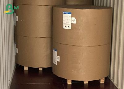 China PE 1S 2S Laminated 270grams 300grams Bleached Cup Stock Board Rolls 36inches for sale