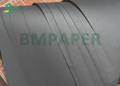 China Uncoated Matte Black Cover Card Stock Paper Sheet 110gsm 150gm for sale