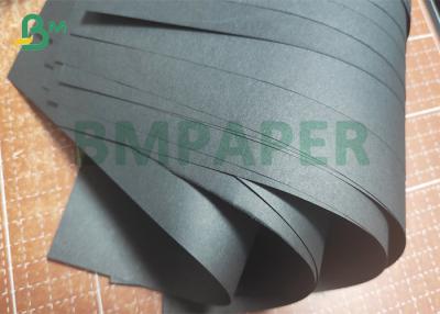 China Uncoated Matte Black Cover Card Stock Paper Sheet 110gsm 150gm for sale