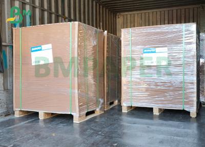 중국 270gsm 처녀 비표백 크라프트 라이너 판지 식품 안전한 패키징 보드 판매용