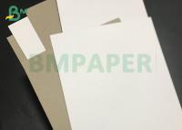 China Recycled Pulp 1.5mm 2mm thick 1S 2S Layer Printable Solid Cardboard Sheet for sale