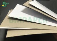 China Recycled Pulp 1.5mm 2mm thick 1S 2S Layer Printable Solid Cardboard Sheet for sale