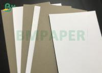 China Recycled Pulp 1.5mm 2mm thick 1S 2S Layer Printable Solid Cardboard Sheet for sale