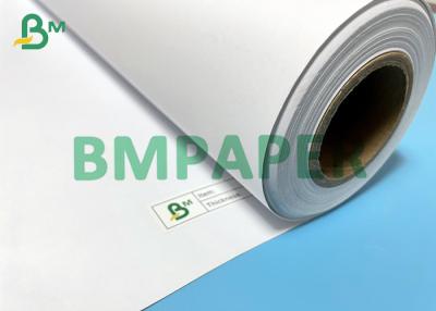 China 20LB 610mm x 45m Uncoated CAD Inkjet Bond Paper Roll For CAD Plotting for sale