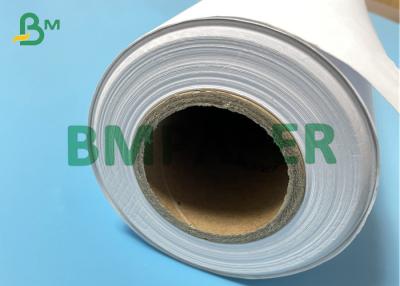 China 20LB 610mm x 45m Uncoated CAD Inkjet Bond Paper Roll For CAD Plotting for sale