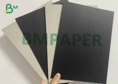 China Chipboard Hard Paper Sheet 1 Side Grey 1 Side Black 2mm 2.2mm 2.4mm Thick for sale
