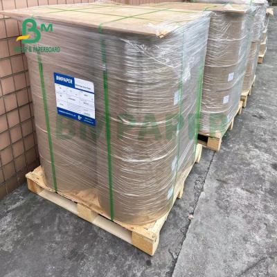 Κίνα 90gsm τεράστιος ρόλος εγγράφου σκαφών της γραμμής της Kraft σάκων καφετής χωρίς επίστρωση & ομαλός προς πώληση