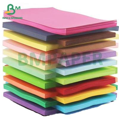 China Color Cardstock Paper A4 A3 Multi Color Offset Printing Color Paper for sale