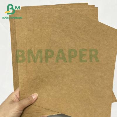 China Washed 0.55mm Brown Washable Paper Sustainable Packaging Paper for sale