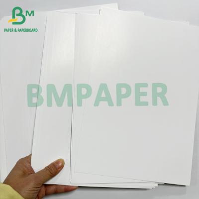 China 55lb Customizable Glossy or Matte Coated White Plain C2S Paper for sale
