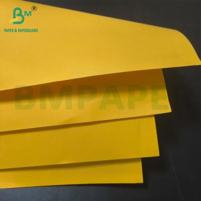 China 90g 110g Golden Yellow Kraft Paper For Mailing Envelope Sheet And Roll for sale