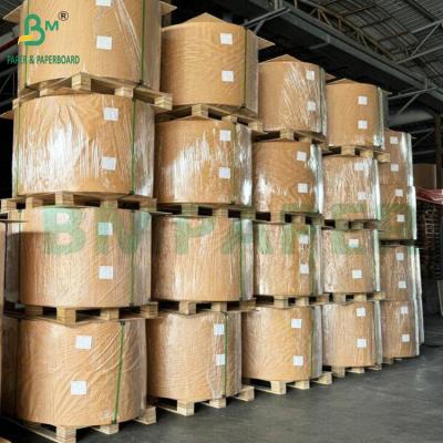 중국 고강도 종이 가방 종이 평면 갈색 70gm 80gm 반 확장 Kraft 판매용